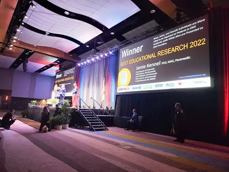 Oregon Tech/OHSU Emergency Medical Services team receives international award for research on ...